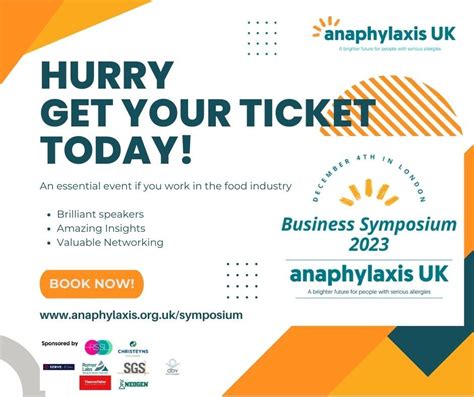 Anaphylaxis Uk On Linkedin Join Us At The Anaphylaxis Uk Business