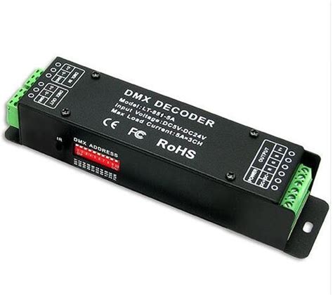 LT A DMX PWM Constant Voltage Led Decoder DC Vicedeal