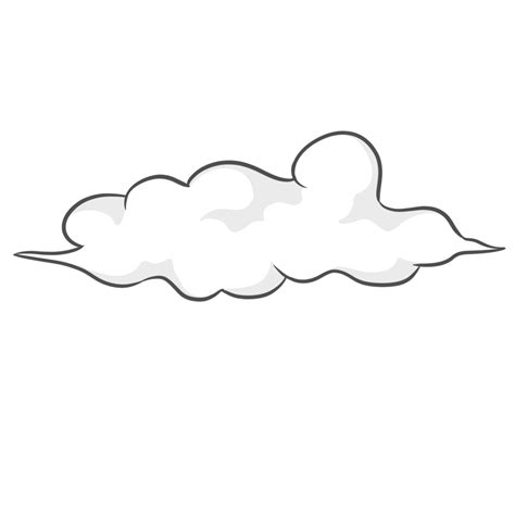 Clouds Line Art 27386941 PNG