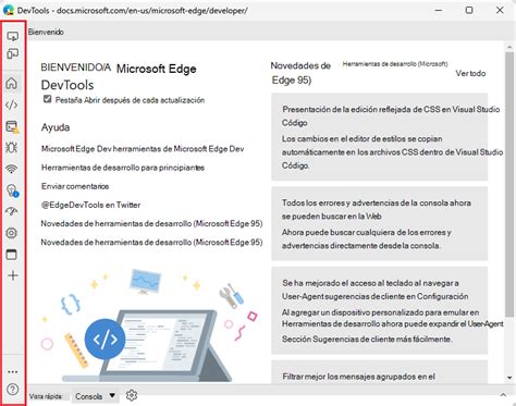 Novedades De Devtools Microsoft Edge 96 Microsoft Edge Development