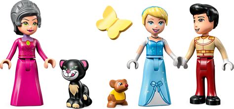 Cinderella Banphrionsa Saill Kit Tógála Gúna Lego Disney Princess