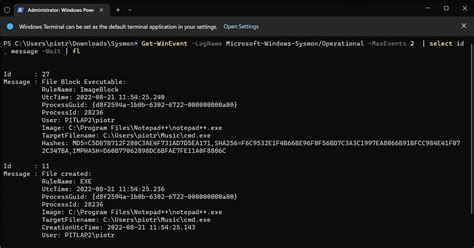 Sysmon 14 With Block Executable Psociksec