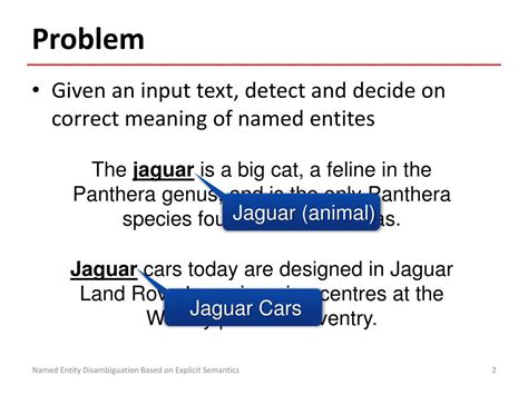 ppt named entity disambiguation based on explicit semantics