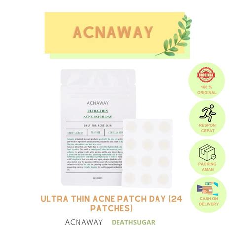 Jual Acnaway Ultra Thin Acne Pimple Patch Day Isi 24 Patches Acnaway