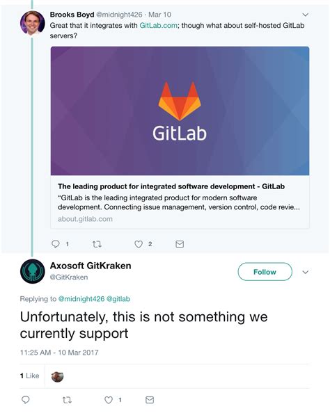 Git Gitkraken Integration With Gitlab With University Login Stack