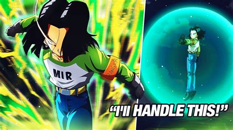 He Has A Barrier New Ranger Android 17 Boss Event Dragon Ball Z