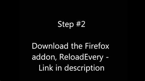 How To Reload A Browser Page Automatically Youtube