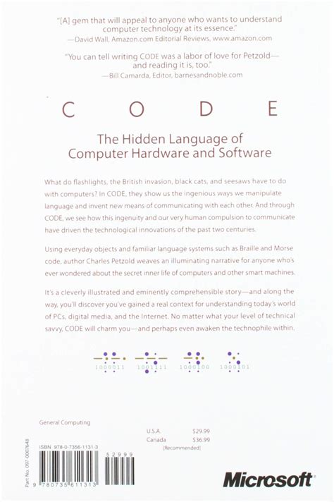 Code The Hidden Language Of Computer Hardware And Software