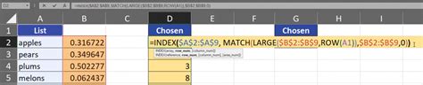 Random List No Repeats Manual And Formulas Solutions Excel And Adam