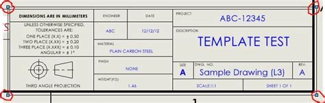 Solidworks What Is “title Block Fields”