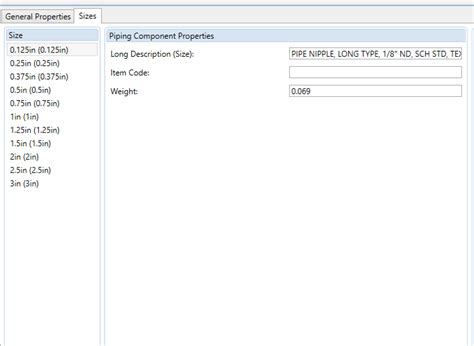Nominal Diameter Map Error Autodesk Community