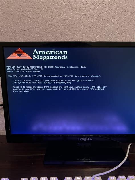 Just Booted Up My Pc For The First Time And Saw This Should I Be Scared