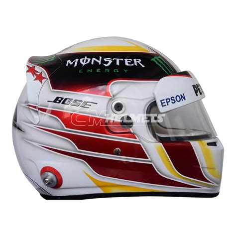 Lewis Hamilton 2009 Monaco Gp Diamond Edition F1 Replica Helmet Full