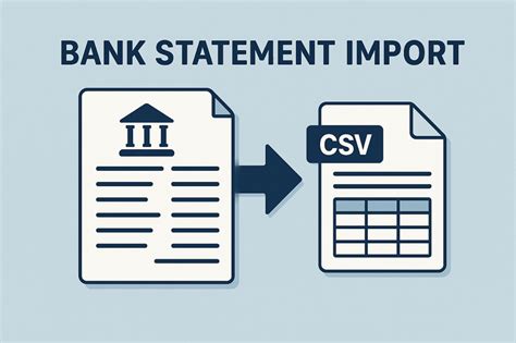 Bank Statement Import Using Csv File