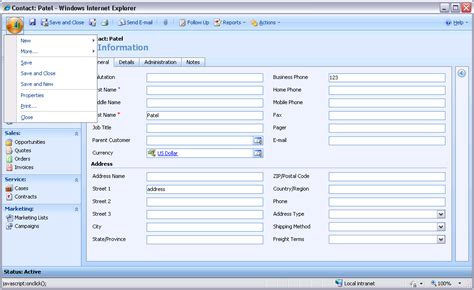 Solved How To Add New Menu Item In Microsoft Dynamics CRM Experts Exchange