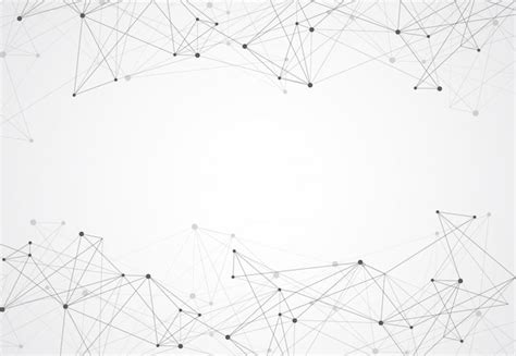 Premium Vector Abstract Connecting Dots And Lines Geometric Background