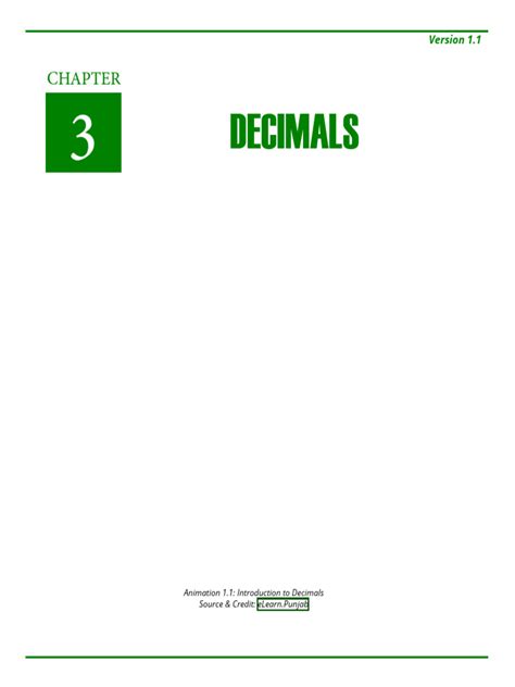 Decimal Pdf Numbers Decimal
