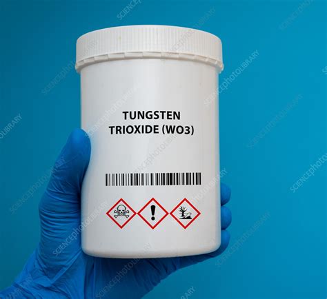 Tungsten Trioxide Stock Image F045 1366 Science Photo Library
