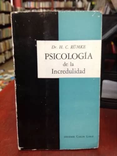 Rumke Psicología De La Incredulidad Cuotas Sin Interés