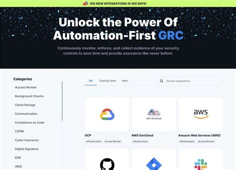 📣 Drata Has Shipped 100 New Integrations In Just The Last 100 Days