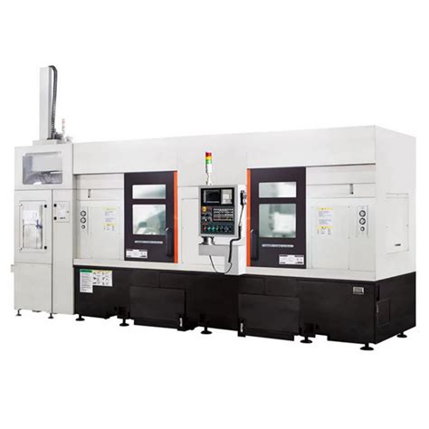 Opposite Double Spindle CNC Lathe Turning Center Of MW CNC Lathe And Double Spindle
