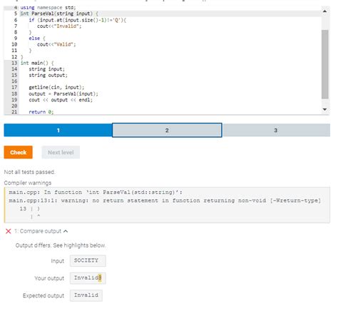 Solved C Define A Function Parseval That Takes A String