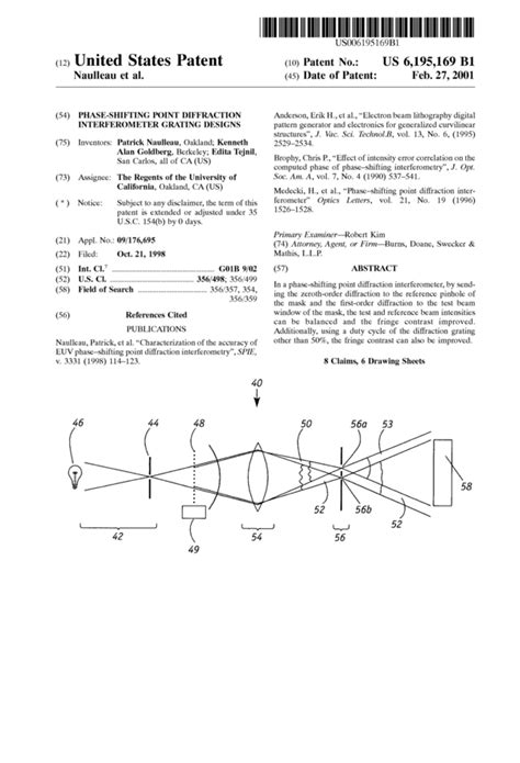 Pdf Phase Shifting Point Diffraction Interferometer Grating Designs Patrick Naulleau