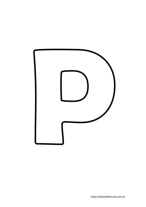 Imprimir Letra P Para Recortar Colorear Moldes De Letras Letras Porn Sex Picture