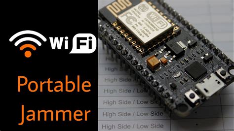 Wifi Jammer Using Nodemcu Esp8266 Module ‼️illegal Youtube