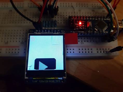 Nano On 144 128x128 Rgb Tft 7735s Chiptroubleshooting Displays