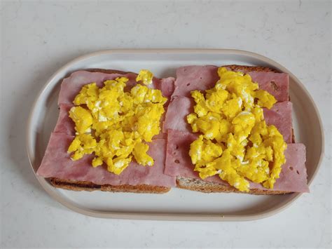 베이컨 오픈 샌드위치 레시피