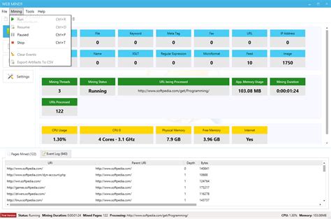 web miner download free windows 1 2 502 1318 softpedia