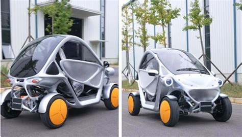 Robo Ev 3d Printed Car Equipped With Artificial Intelligence Capable
