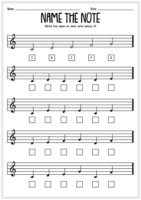 133 Best Tracing Music Notes Worksheets