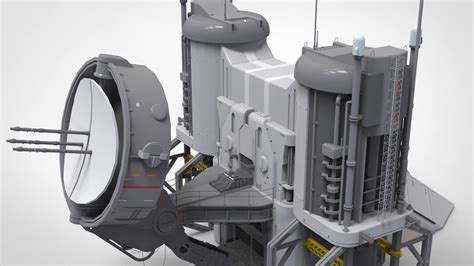 Sci Fi Radar 3d Model By Chtazi