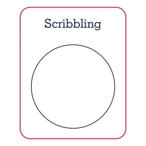 Scribbling Circle Worksheet