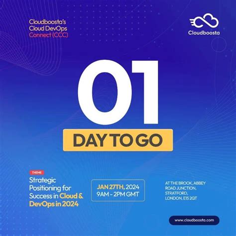 cloudboosta on linkedin techevent careersuccess londontech cloudboosta clouddevops techevent…