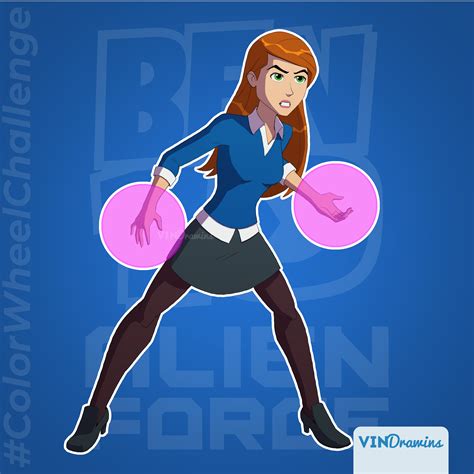 Gwen Tennyson Ben 10 Alien Force By Vindrawins On Deviantart