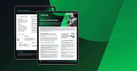 Veracode Datasheet Veracode Risk Manager