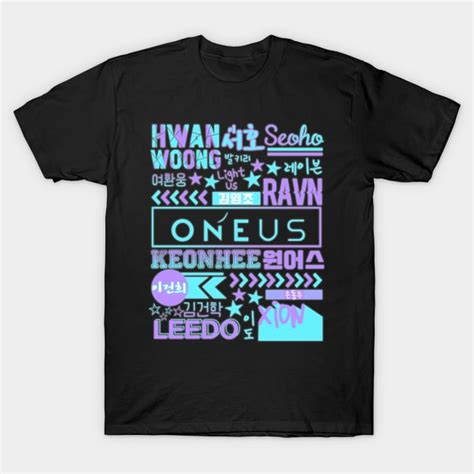 Oneus Collage Oneus T Shirt Teepublic