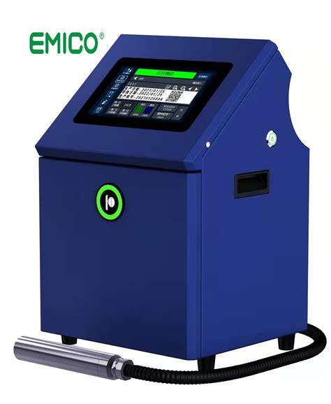 Emico E830t Touchscreen Ink Jet Printer Small Character Cij Continuous Ink Jet Printer Coding