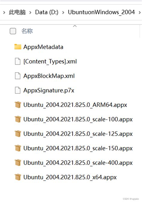 Win11安装wsl2 Ubuntu2004两种安装方式，可安装到非系统盘wsl可以安装到网盘吗 Csdn博客