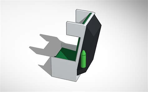 3d Design Fighter Seat Tinkercad