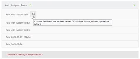 Updating Rules With Custom Fields Schoox Support Center
