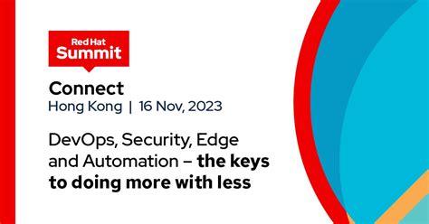 Rhsummit Redhatapac Ai Appdev Devops Edge Innovation Red Hat
