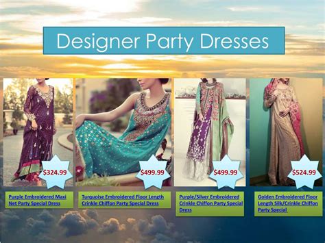 Ppt Pakistani Designer Dresses Powerpoint Presentation Free Download