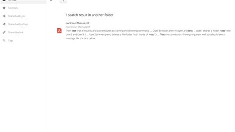 Use Full Text Search In Owncloud To Find To Your Data And Files And
