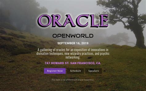 Oracle Open World
