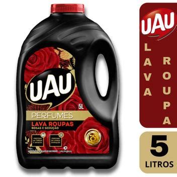 Lava Roupas Líquido Uau Perfumes Rosas E Sedução 5 Lts Sabão Líquido