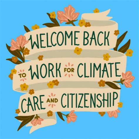 Welcome Back To Work Animated 